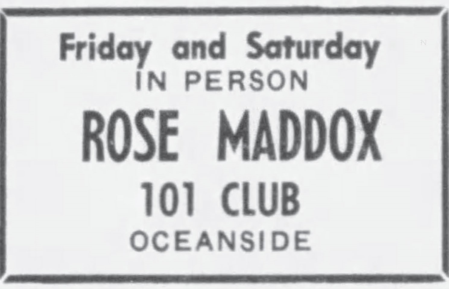 101 Club – Histories and Mysteries