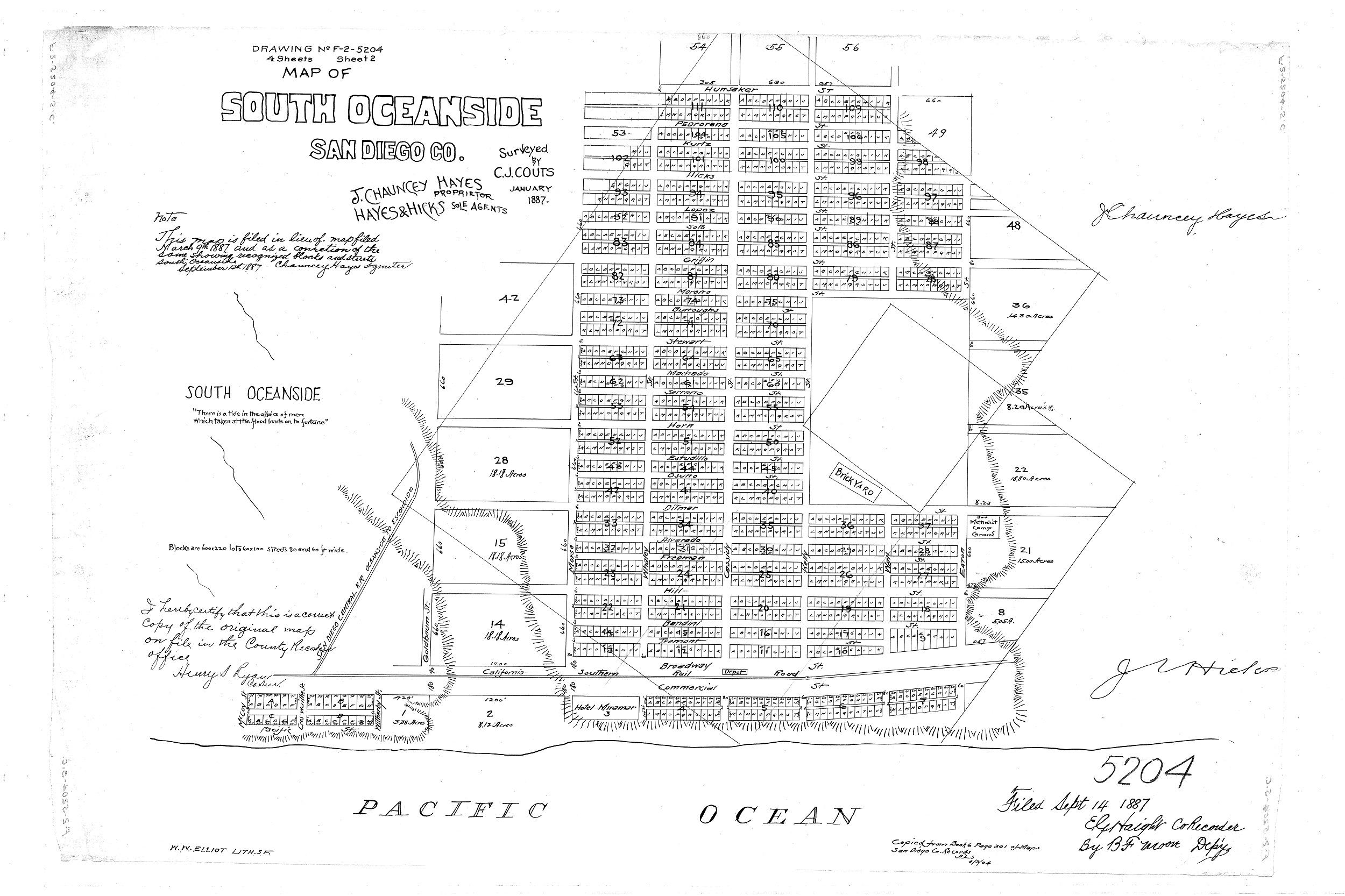 History of the First South Oceanside School – Histories and Mysteries