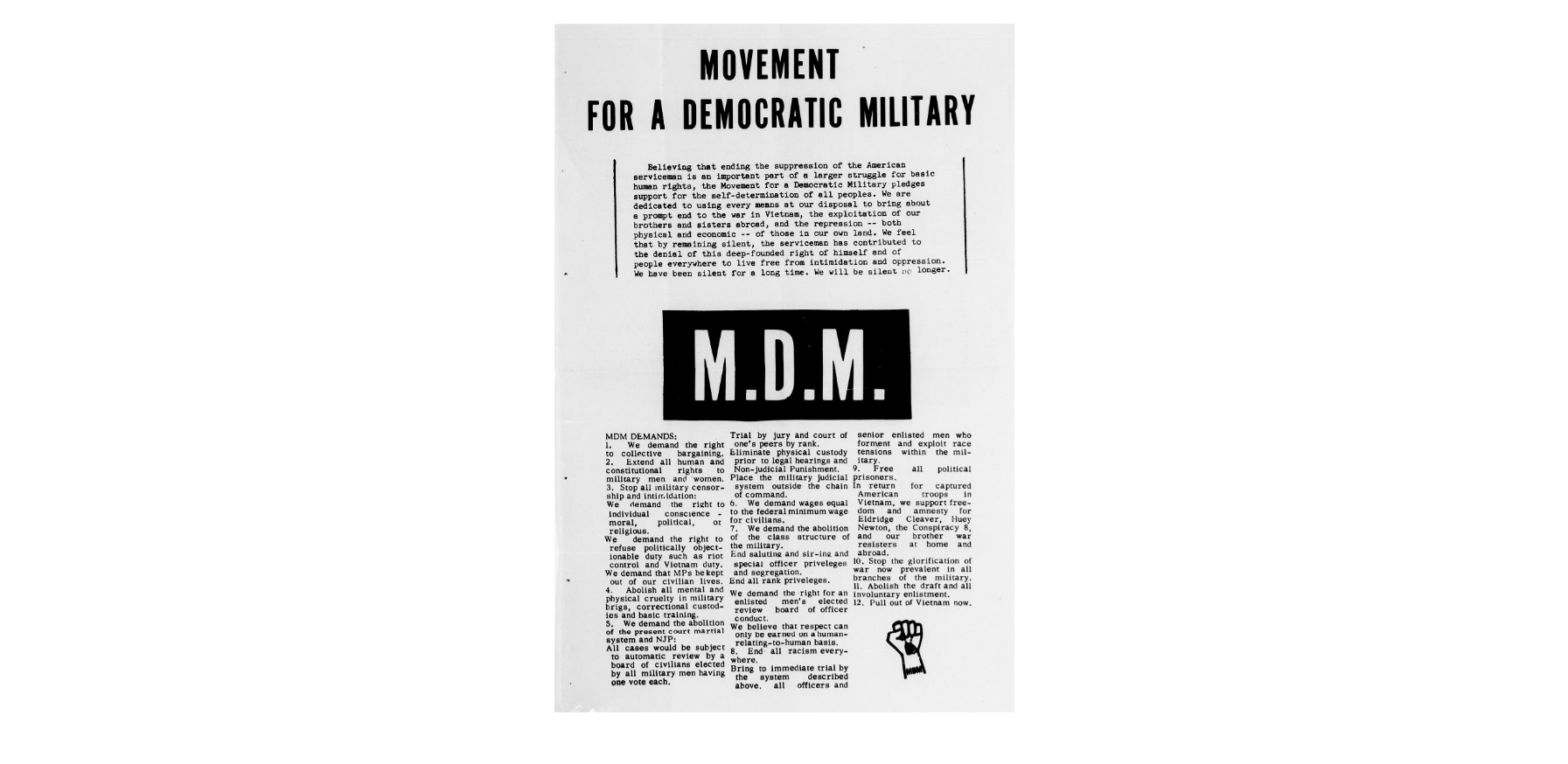 Vietnam War Protests in Oceanside and the History of the Green Machine ...